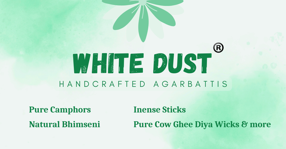 "Elevate Your Rituals with White Dust's Pure & Natural Offerings"